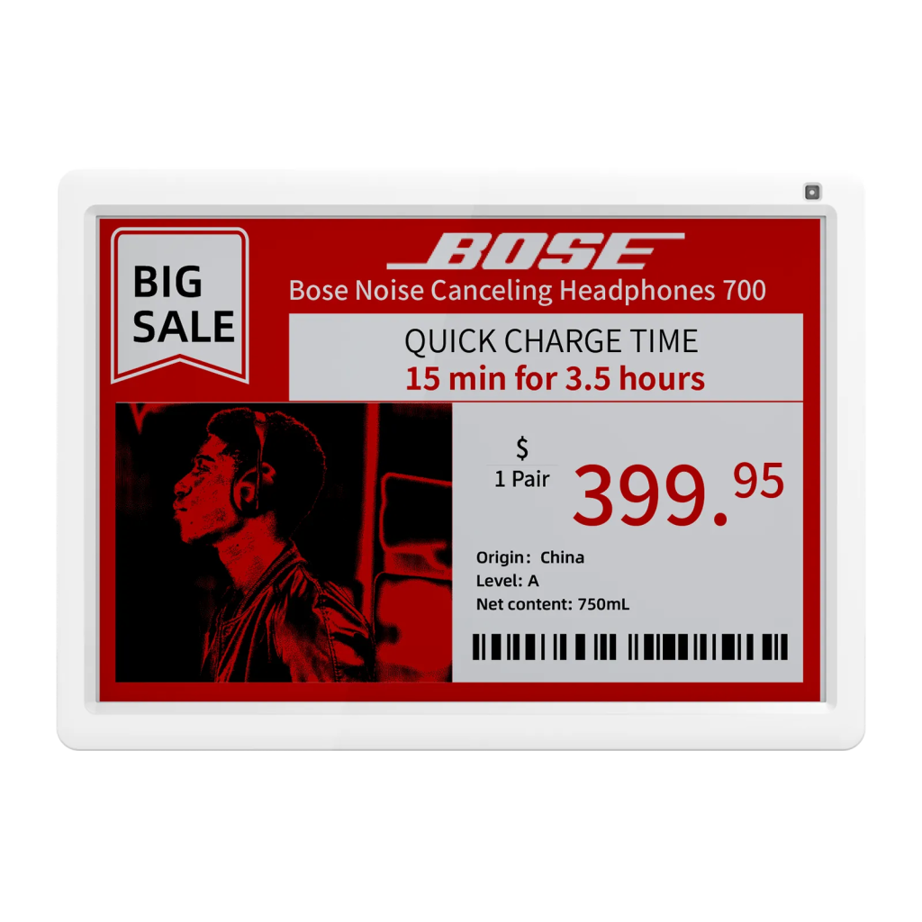 Digital shelf label - E-paper SE-1160R | Bảng giá điện tử - OPTICON