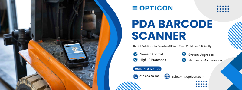 Máy Kiểm Kho - Máy PDA - Android Scanner - OPTICON